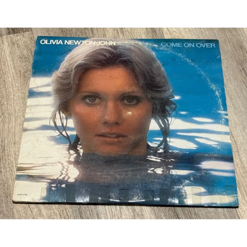 Mca Records | Media | Olivia Newtonjohn Come On Over Vinyl Lp 976 ...